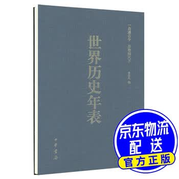 世界历史年表（涂塑纸精装·硬精）