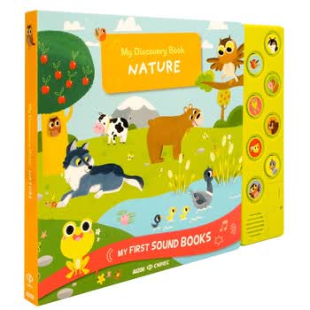 My discovery book Nature 我的声音书 大自然 英文原版儿童读物 纸板书 欧儒