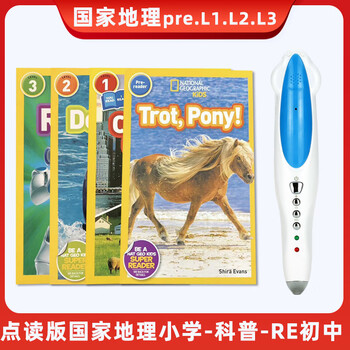 国家地理 National Geographic Kids分级pre-1-2-3级 单买绘本 国家地理科普科学108本