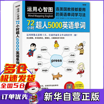 运用心智图，72小时超人5000英语单词