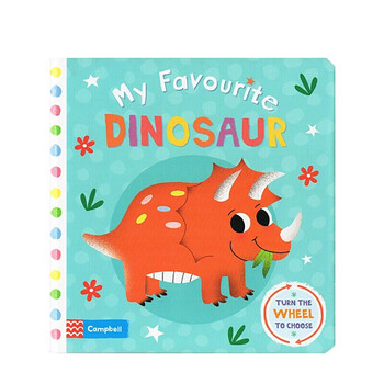 【正版书籍】【英文原版3-6岁】我喜欢的恐龙 My Favourite Dinosaur 低幼启蒙