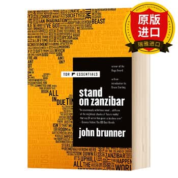 站在桑给巴尔 英文原版 Stand on Zanzibar 1969年雨果奖 英文版 进口英语书籍