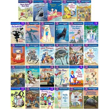 三阶段29册 美国兰登经典分级读物 Step into Reading 3 英文原版儿童启蒙绘本 物 幼儿兰登书屋绘本系列 赠贴纸