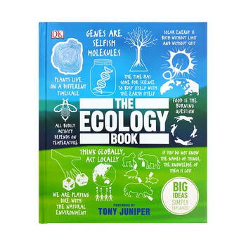 现货包邮 英文原版 DK百科丛书 The Ecology Book 生态学百科全书 图解艺术百科 图文解读经典艺术作品 DK百科全书