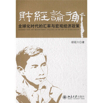 财经论衡:全球化时代的汇率与宏观经济政策 胡祖六 著【正版书】