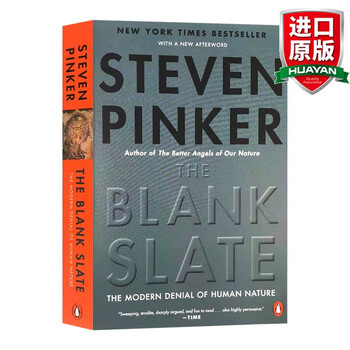 英文原版 白板 史蒂芬平克 The Blank Slate Steven Pinker