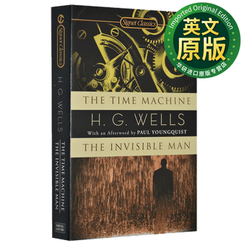 隐身人 英文原版 The Time Machine Invisible Man 时间机器