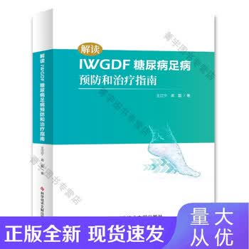 n解读IWGDF糖尿病足病预防和治疗指南 江宁 高磊 糖尿病足 防治指南 临床医学书籍