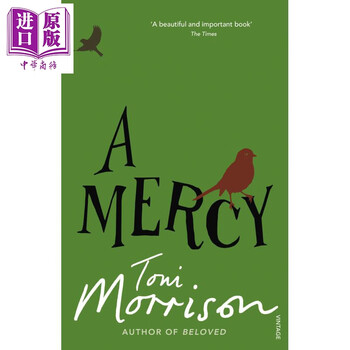 托妮莫里森 恩惠 诺贝尔文学奖获奖 英文原版 Mercy Toni Morrison