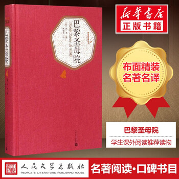 巴黎圣母院 名著名译丛书精装 人民文学出版社