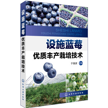 设施蓝莓优质丰产栽培技术 于强波 化学工业出版社【正版图书】