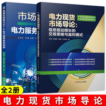 电力现货市场导论 信息驱动增长的交易策略与盈利模式+市场化改革背景下的电力服务体系创新