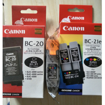 适用.Canon佳能 BC-20墨盒 BJC-4550 5000 5500 4650 2100SP墨 佳能BCI-21彩色墨盒【图片 价格 ...