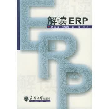 解读ERP【正版图书，放心下单】