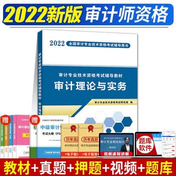 2022审计师考试教材初级中级审计师资格证考试通用书全国审计专业技术资格证考试教材审计理论与实务教材