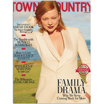 【单期可选】Town&Country 城市与乡村 2021年月刊 美国生活杂志 2021年11月刊