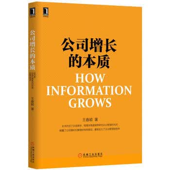 公司增长的本质 王春颖 机械工业出版社
