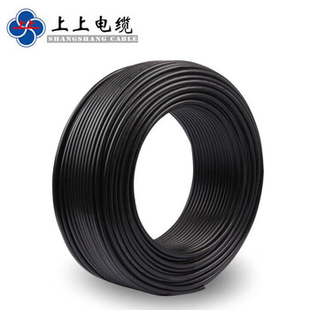 【上上RVV 3*1.0】上上电缆 ZC-RVV 3*1.0平方3芯软护套线国标阻燃铜芯软电源线100米黑色【行情 报价 价格 评测】-京东