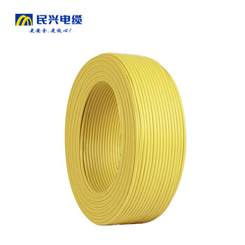 【民兴电缆BVV】民兴电缆 25平方铜芯电线电缆BVV国标铜芯双层护套硬线火线 ZC-BVV-25平方-1m 黄色【行情 报价 价格 评测】-京东