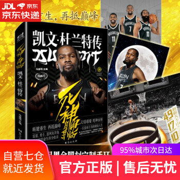 【正版图书】死神再临 : 凯文·杜兰特传 冯逸明 著 台海出版社