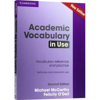 剑桥英语学术词汇 Academic Vocabulary in Use Edition ...