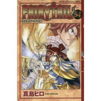 进口日文 漫画 妖精的尾巴 54 FAIRY TAIL 54