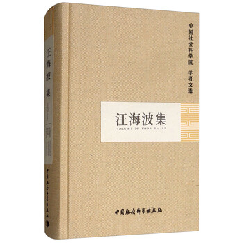 汪海波集/中国社会科学院学者文选