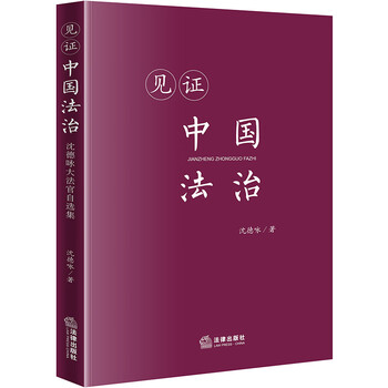 见证中国法治：沈德咏大法官自选集