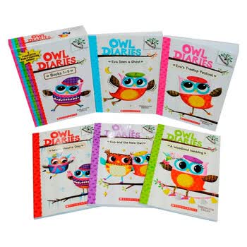 猫头鹰日记 Owl Diaries 1-5册 桥梁章节书 Branches学乐大树系列英文原版