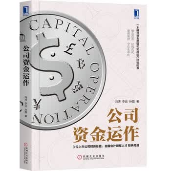 公司资金运作 冯涛 李远 孙磊 公司金融 财务管理 机械工业出版社 正版书籍 新华书店旗舰店文轩官网 经济理论