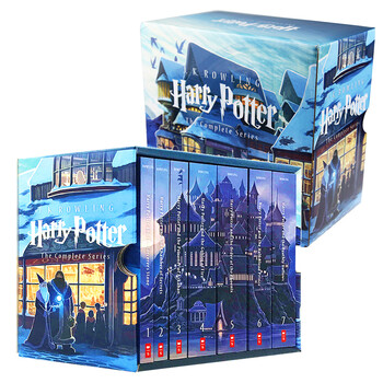 哈利波特英文原版1-7套装 Harry Potter 美国版  J.K. Rowling