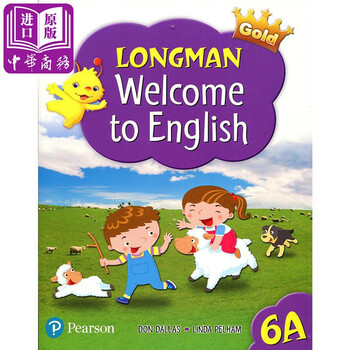 新版香港朗文小学英语教材welcome to english学生课本6A 英文原版