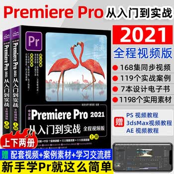 pr2021教程书籍中文版Premiere Pro 2021从入门到实战 pr书软件完全自学零基础