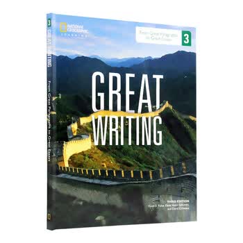 美国国家地理Great Writing 伟大的写作3级别: 学生书+线上练习帐号