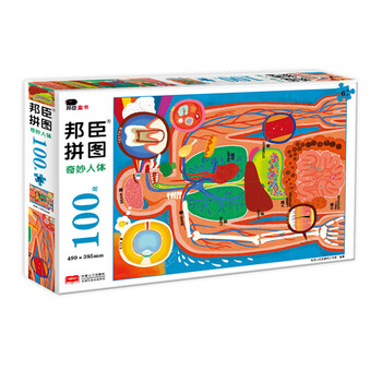 邦臣拼图100块·奇妙人体（6岁+）