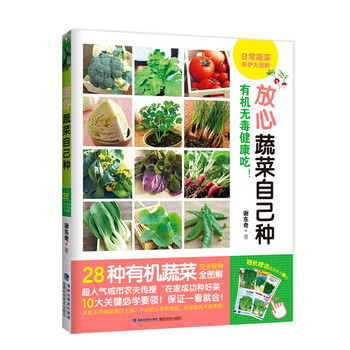 正版  放心蔬菜自己种   种菜教科书本