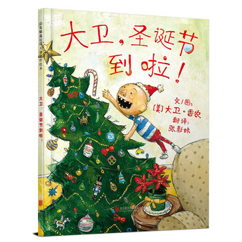 大卫，圣诞节到啦！  绘本大师大卫.香农作品3-6岁（启发出品）