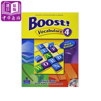 英文原版 Boost! Vocabulary 4Student Book with CD