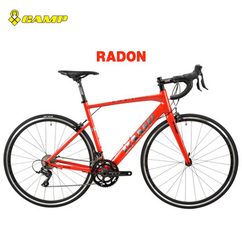 坎普（CAMP）RADON弯把碳钎维前叉公路车禧玛诺套件2培林30高刀圈 中国红 架高700C*480MM【图片 价格 品牌 报价】-京东