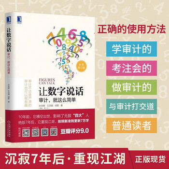 让数字说话：审计，就这么简单(全新修订版) 经济学 会计审计 机械工业出版社【新华书店旗舰店】