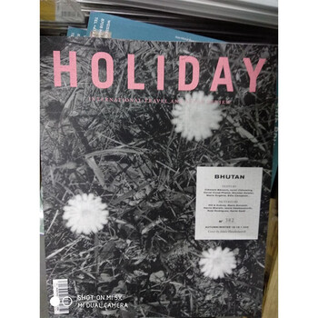 现货HOLIDAY Magazine时尚旅行文化杂志 法国英文 2018年02期 NO.382