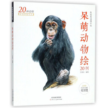 色铅笔温情手绘：呆萌动物绘
