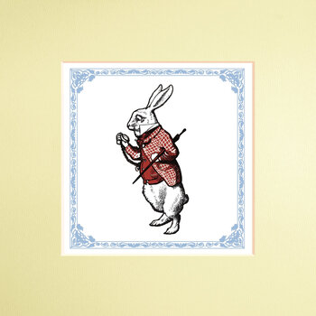 The Macmillan Alice: Print of White Rabbit x 3