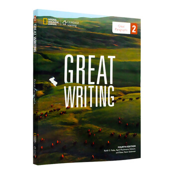 美国国家地理Great Writing 伟大的写作2级别: 学生书+线上练习帐号 进口教辅书