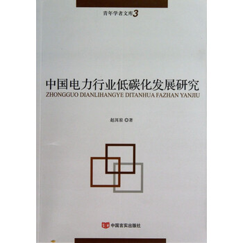 中国电力行业低碳化发展研究/青年学者文库