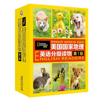 美国国家地理科普英语分级读物小达人点读笔配套点读书 不含点读笔 第1级（30册）适合小学中低年级