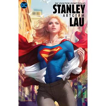 英文原版 DC海报集 新加坡插画师刘丕政 DC Poster Portfolio 刘大哥画集 大开本