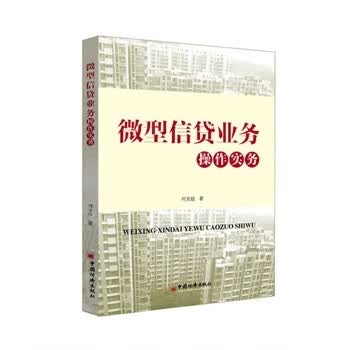 微型信贷业务操作实务【正版图书】