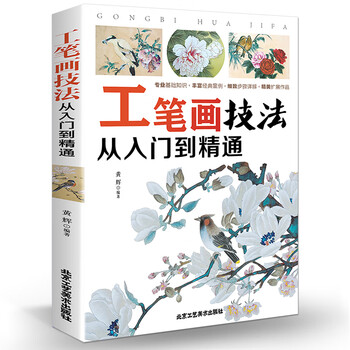 工笔画技法 从入门到精通 零基础工笔画教程 正版书籍基础知识 经典案例 步骤详解 北京工艺美术