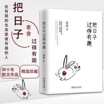  把日子过得有趣 文学 名家作品 老舍著 江西美术出版社 9787548061311